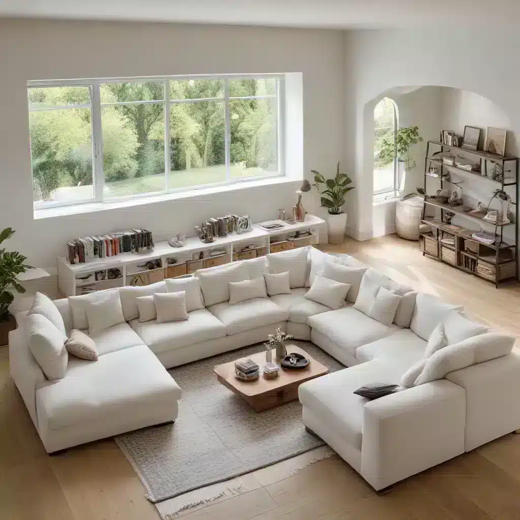 Serene Sanctuaries: U-Shaped Sofa Beds for Restful Retreats at Home - SofaSpectacular